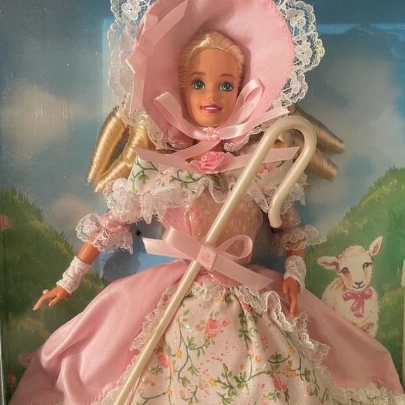 Mattel | Toys | Nib Barbie As Little Bo Peep Who Lost Sheep Wiwhite ...